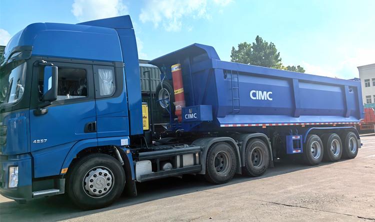 CIMC Semi Tipper Trailer for Sale in Mexico