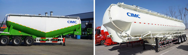 CIMC Cement Bulker | Cement Tanker Trailer | Pneumatic Dry Bulk Trailer ...