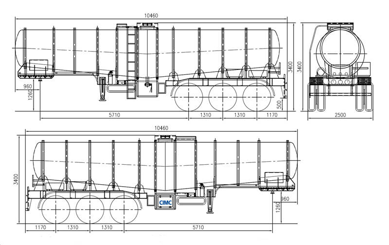 CIMC Acid Tanker for Sale | Sulphuric Acid Tanker | Chemical Tanker ...