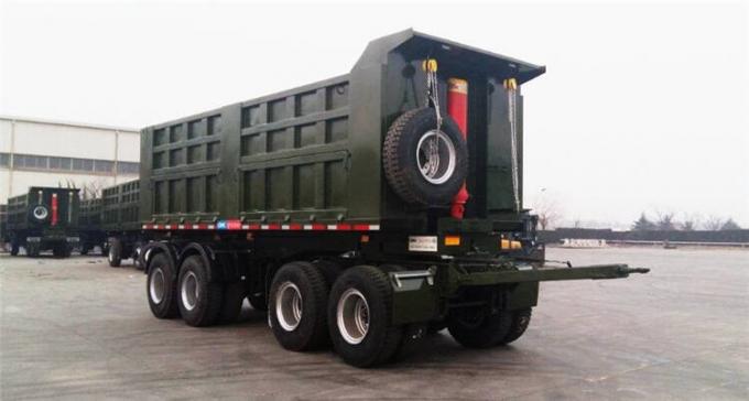4 Axle Drawbar Tipper Trucks and Trailers for Sale-CIMC Trailer