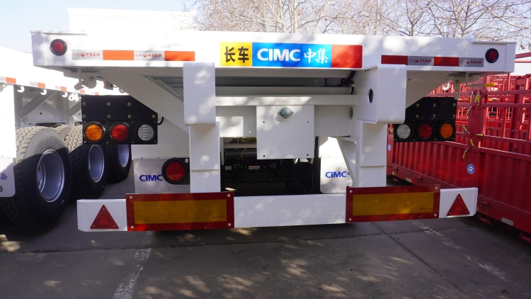 Flatbed Semi Trailer for Sale with Front Wall | Flatbed Semi Trailer ...