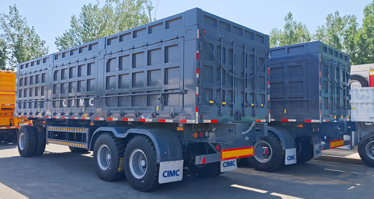 3 Axle Drawbar Sidewall Trailer for Sale in Namibia
