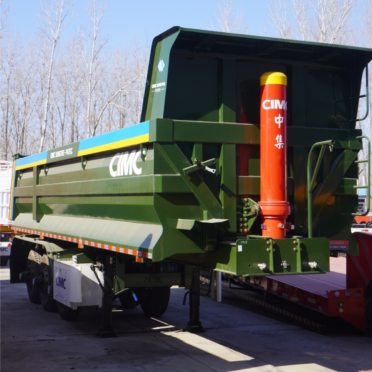 CIMC Tri Axle Tipper Trailer for Sale | Hydraulic Tipper Trailer for ...