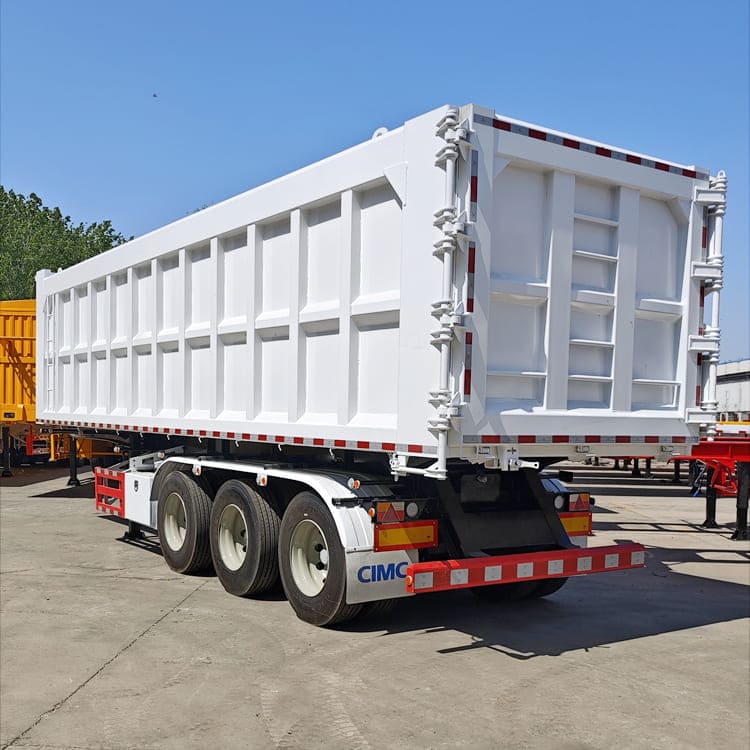 CIMC 3 Axle Tipper Trailer for Sale in Ghana