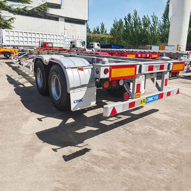 40ft Skeleton Semi Trailer for Sale in Burkina Faso